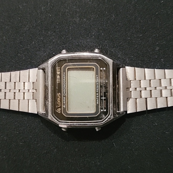 Lorus | Accessories | Vintage Lorus Chronograph Digital Watch | Poshmark